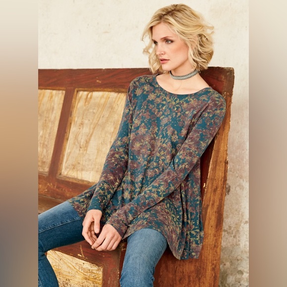 Peruvian Connection | Tops | Peruvian Connection Twilight Meadow Top ...